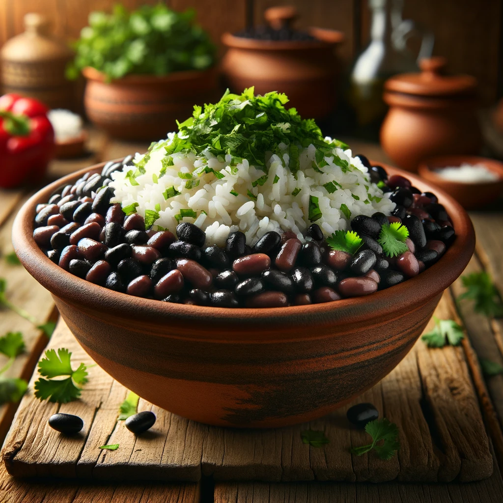 Receta de Gallo pinto - Las Recetas de JuJo